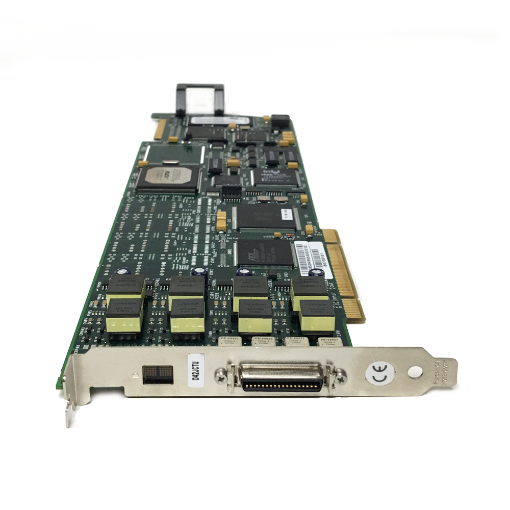 Dialogic D42JCTU (Used) 4 Port PBX Integration Card